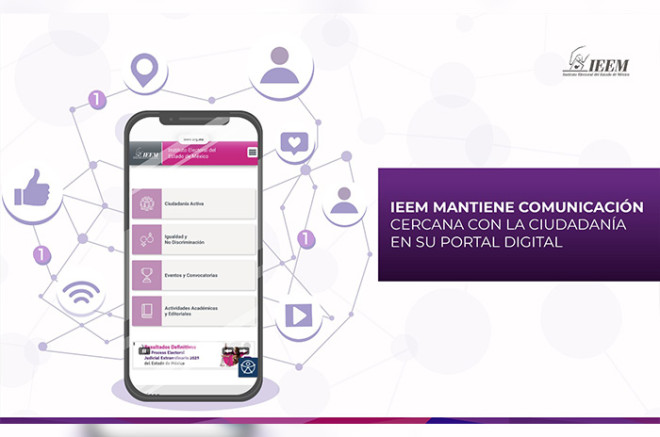 Con un clic, conoce cómo IEEM fortalece la democracia en Edoméx